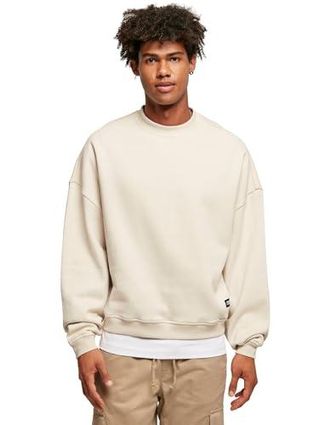 Urban Classics Homme Col Rond des Années 80 Maillot de survêtement, Seagrass, S