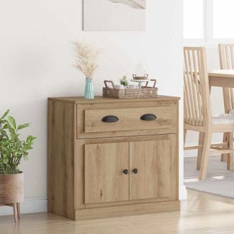 vidaXL Haut Armoire avec tiroir Ch&ecirc;ne artisanal 70 x 35,5 x 67,5 cm vidaXL