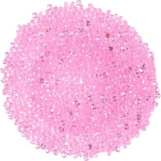 Angoily 1000 Stück Transparente Acrylspitzen Kristalle in Tischdeko Vase Füller für Hochzeit Party Dekoration DIY Bastelsteine Funkelnde Strasssteine für Krea