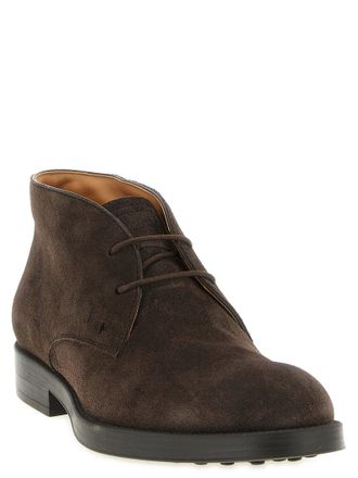 Tod's Suede Boot - Brown