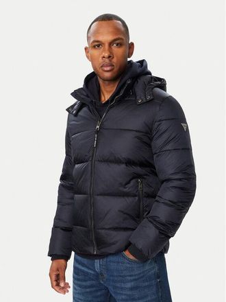 Guess Winterjacke M6BL42 W4154 Dunkelblau Regular Fit