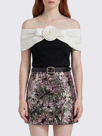 Self Portrait Top SELF-PORTRAIT Femme couleur Blanc