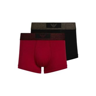 Emporio Armani Lot de 2 boxers &agrave; bande paillet&eacute;e