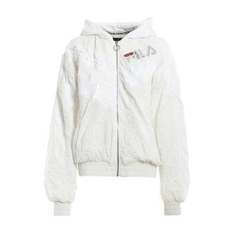 Fila Femme, Vestes, Blanc, Taille: 38 FR Bomber Jacket