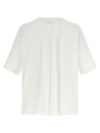 PESERICO Metal Logo Trompe lOeil T-shirt - White