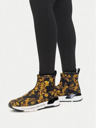 Versace Jeans Couture Stiefeletten 79VA3SA4 Schwarz