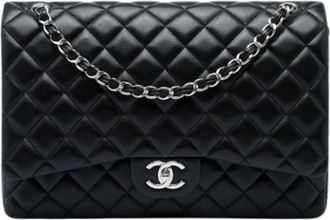 Chanel Pre-owned Classic Double Flap Schultertasche - - Pre-owned - Damen - Schwarzk - ONE SIZE