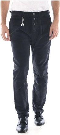 Daniele Alessandrini Homme, Pantalons, Gris, Taille: W38 Pantalon Slim-fit