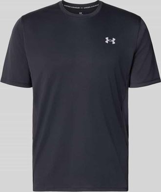 Under Armour Regular Fit Sport-T-Shirt mit Label-Print
