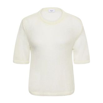 Saint Tropez MilaSZ Pull Col Rond - Femme - Pulls - Blanc - Taille: 36 FR