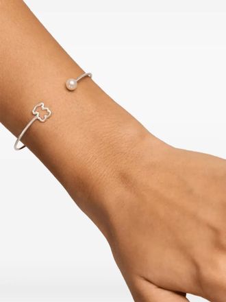 Tous Armband mit B&auml;renperlen - Silber