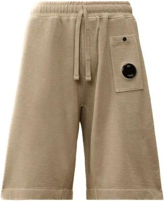 C.P. Company C.p. Company, Homme, Shorts, Gris, Taille: M Malfile Fleece Bermuda