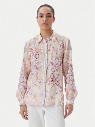 Hale Bob Hemd Nia 4ZCA214A Beige Regular Fit