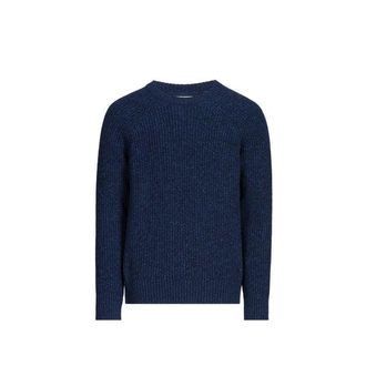 Saison 1865 Pull Garsen col rond en laine mélangée