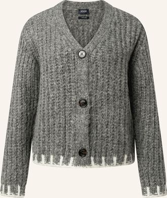 Joop Strickjacke Kulli grau