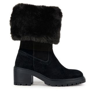 Geox Stiefeletten Geox D Damiana D36QCA 022BH C9999 Schwarz