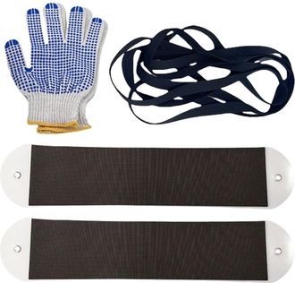 Generic Heavy Furniture Gliders Moving Kit - 2 Schieber Riemen Handschuhe, Appliance Roller System, Bodenschutzwerkzeuge | K&uuml;hlschrank Sofa Schrank Bett Tisch