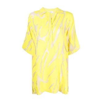 Rodebjer Lori Kleid - - Dresses - Damen - Gelb - M