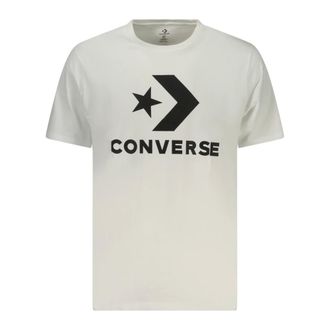 Converse Homme, Tops, Blanc, Taille: XS T-shirt &agrave; Manches Courtes