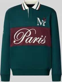 Mc Neal Sweatshirt mit Polokragen