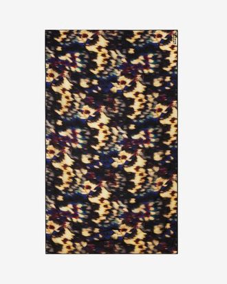 Isabel Marant Foulard Luana - Femme - Ocre-noir - Isabel Marant