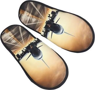 Generic Pantoufles De Voyage Sac &Agrave; Dos Avion Chaussons Maison Chaudes Pantoufles En Coton &Eacute;pais Slippers Pour Voyage Automne De Camping L