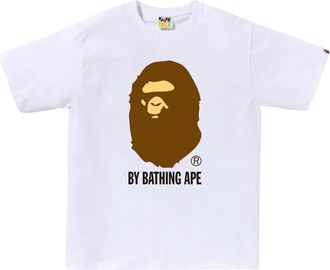 A Bathing Ape A Bathing Ape, Homme, Tops, Blanc, Taille: L T-Chemises