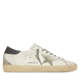 Golden Goose Sneakers Golden Goose Super Star Classic With Spur GMF00102.F006113.11915 Wei&szlig;