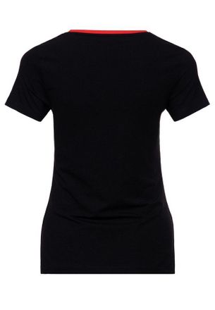 Queen Kerosin Print-Shirt Never Trust A Fucker mit Statement Print