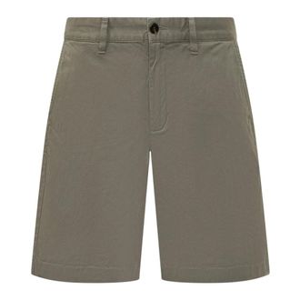 Woolrich Twill Chino Short GD - - Shorts - Herren - Gr&uuml;n - W38