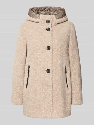 Gil Bret Teddyjacke aus Woll-Mix mit Rei&szlig;verschlusstaschen