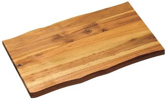 KESPER 6 St&uuml;ck Kesper Schneid- & Servierbrett aus Akazienholz, 45 x 27 x 2 cm, Servierplatte, FSC-zertifiziert