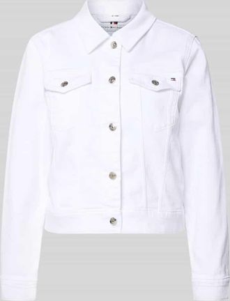 Tommy Hilfiger Slim Fit Jeansjacke aus Baumwoll-Mix