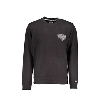 Tommy Hilfiger Tommy Hilfiger Schwarzer Herren-Pullover aus Baumwolle - - Sweatshirts & Hoodies - Herren - Schwarzk - 2XL