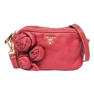 Prada Pre-owned Nappa Rose Bp0166 Schultertasche - - Pre-owned - Damen - Rosa - ONE SIZE
