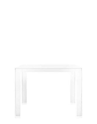 Kartell INVISIBLE TABLE, Table en PMMA, Cristal, 72Hx100x100 cm