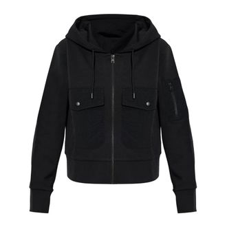 Woolrich Kapuzenpullover aus Baumwolle - - Sweatshirts & Hoodies - Damen - Schwarzk - S