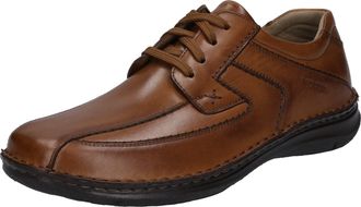Josef Seibel Herren Businessschuhe Anvers 08,Weite K (Extra weit),Wechselfu&szlig;bett,Strassenschuhe,Schnuerung,lace-up Shoes,Braun (Cognac),40 EU