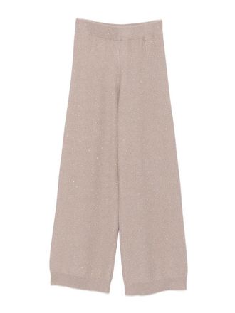 Fabiana Filippi Casual Hose - Dunkelbeige