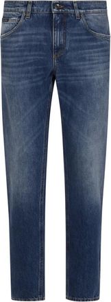 Dolce & Gabbana Homme, Jeans, Bleu, Taille: L Pantalon en denim