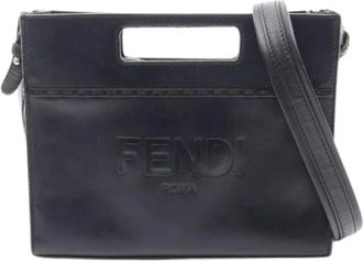 Fendi Sac bandouli&egrave;re vintage Pre-owned - Femme - Pre-owned - Noir - Taille: ONE Size