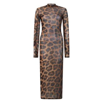 Philipp Plein Femme, Robes, Brun, Taille: 36 FR Robe Longue