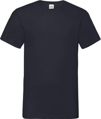 Fruit Of The Loom Fruit of The Loom Herren T-Shirt Valueweight V - Neck - Tee 164.01, Gr. Small, Schwarz (Black 101)