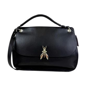 Patrizia Pepe Femme, Sacs, Noir, Taille: ONE Size Borsa c/Patta Manico Intreccio L