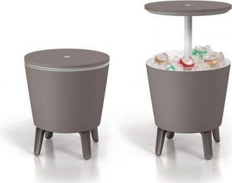 Keter Cool Bar Gartenm&ouml;bel Creme und Braun