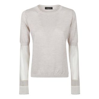 Fabiana Filippi Femme, Pulls, Beige, Taille: 38 FR Pull Cach&agrave;