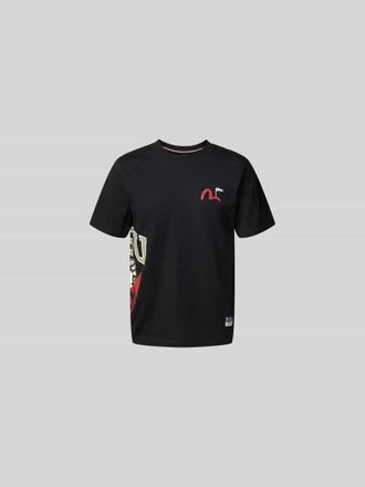 Evisu T-Shirt aus reiner Baumwolle