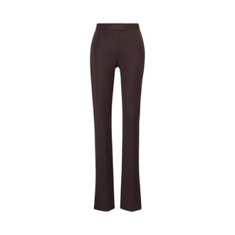 Sportmax Pantalon - Femme - Pantalons - Brun - Taille: 38 FR
