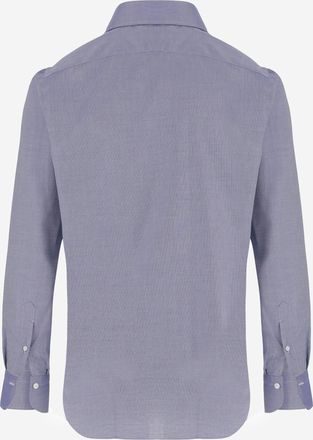 Finamore Cotton Shirt - Blue