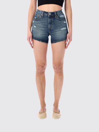 Levi's Short Femme couleur Denim
